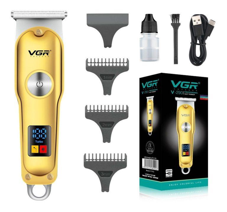 Maquina Corta Pelo Barba VGR V-290 Panel Led Recargable Usb – VGR Argentina
