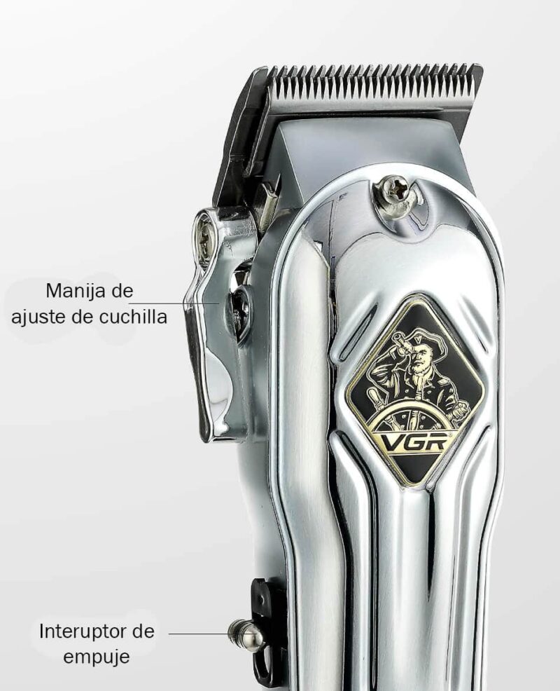 Maquina Corta Pelo Vgr V-267 Clipper Inalambrica Profesional – Dorado – VGR Argentina