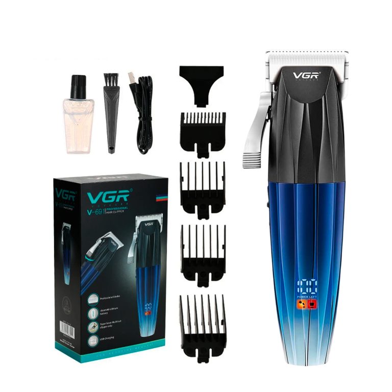 Máquina Cortar Pelo Clipper Recargable Vgr V-692 Cerámica - VGR Argentina