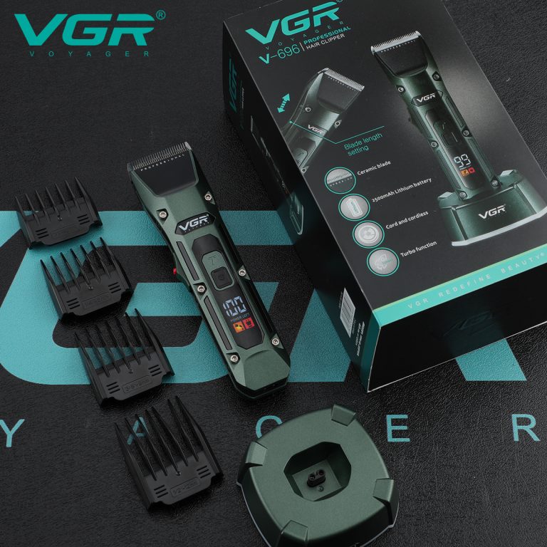 Máquina Corte Pelo Clipper Recargable Vgr V-696 Cerámica – VGR Argentina