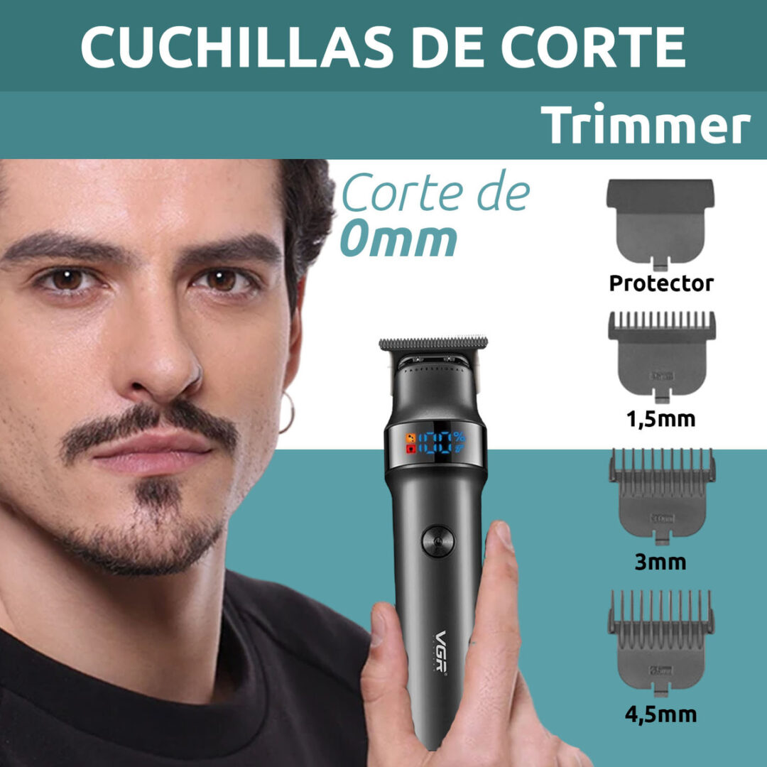 Máquina Patillera VGR V-987 Turbo 7000 RPM duración 400m Usb – VGR ...