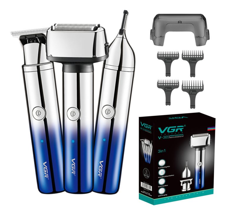 Afeitadora Pelo Barba Nariz Cejas Grooming 3en1 VGR V-365 – VGR Argentina