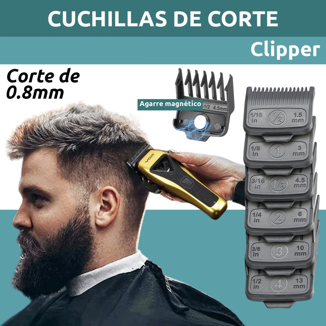 Máquina Cortar Pelo Profesional VGR V-015 Motor Vector 9000 – VGR Argentina