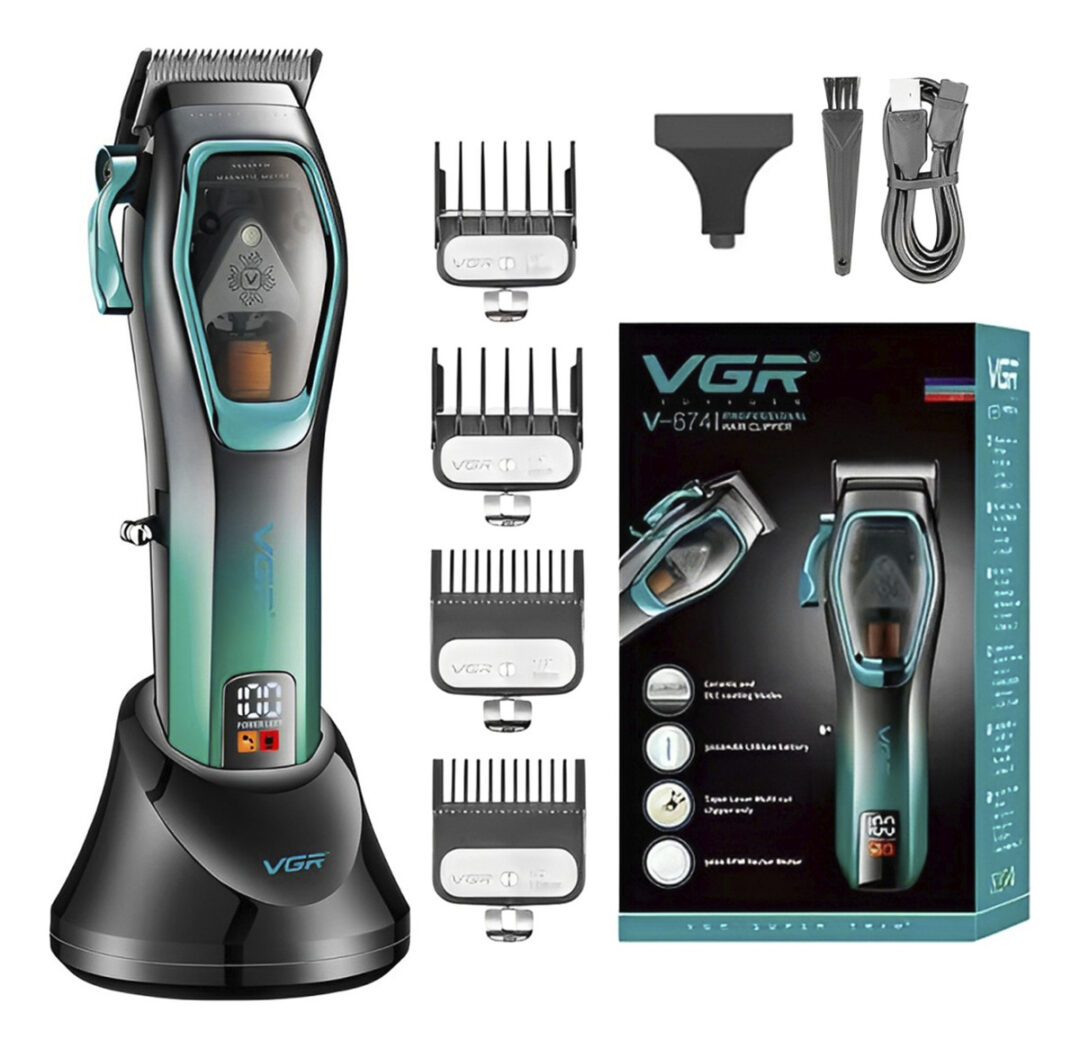 Cortadora Pelo Profesional Vgr V-674 Motor Vector 9000rpm – VGR Argentina
