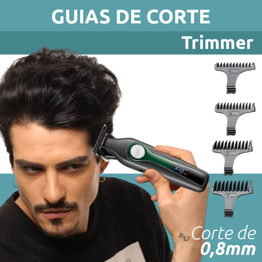 Cortadora Pelo Trimmer Vgr V-993 Metal 7500rpm Motor Bldc – VGR Argentina