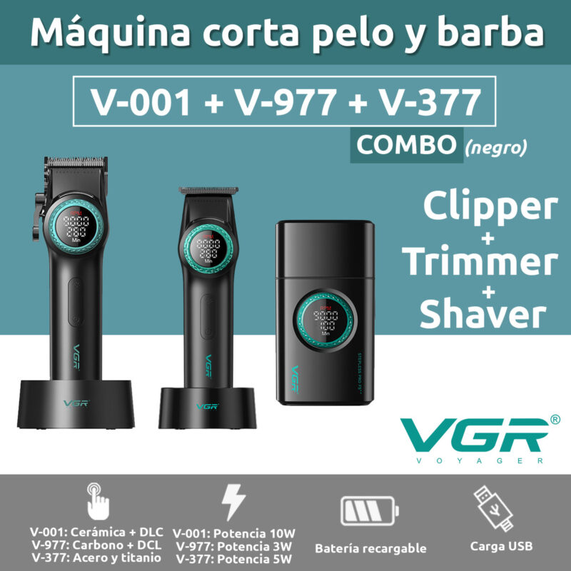 VGR Argentina – Máquinas cortadoras de pelo eléctricas para el cuidado personal.