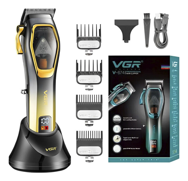 Cortadora Pelo Profesional Vgr V-674 Motor Vector 9000rpm – VGR Argentina