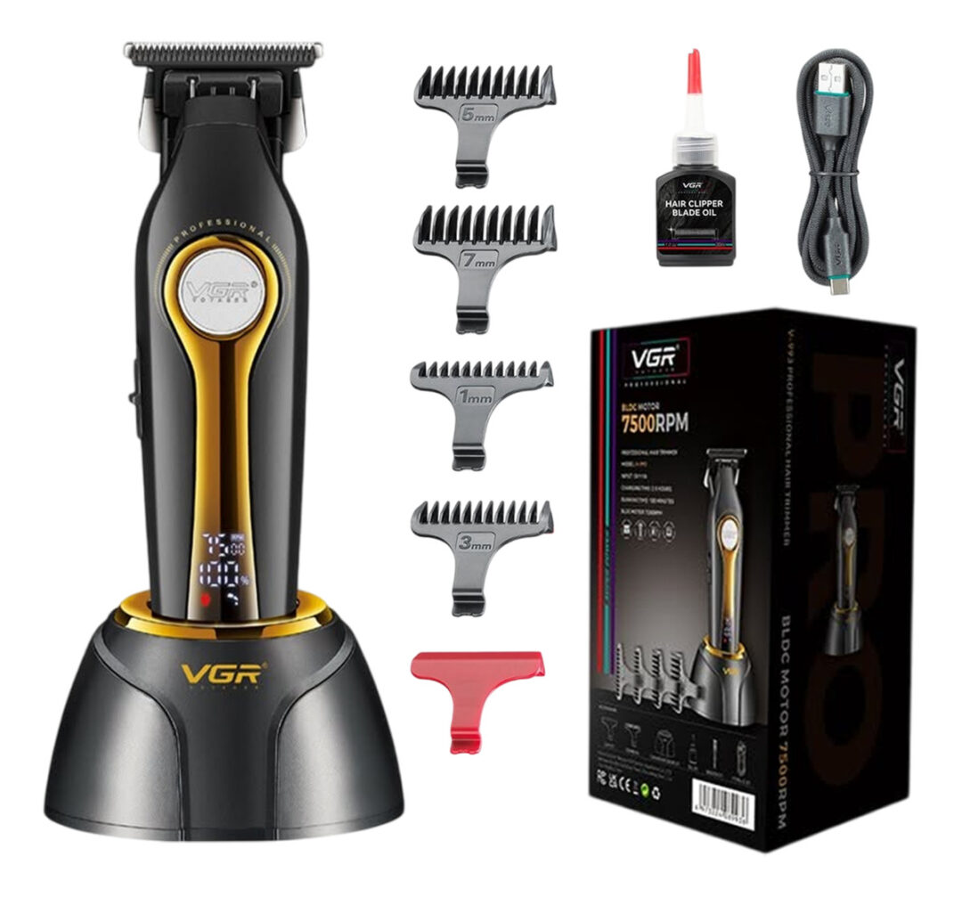 Cortadora Pelo Trimmer Vgr V-993 Metal 7500rpm Motor Bldc – VGR Argentina