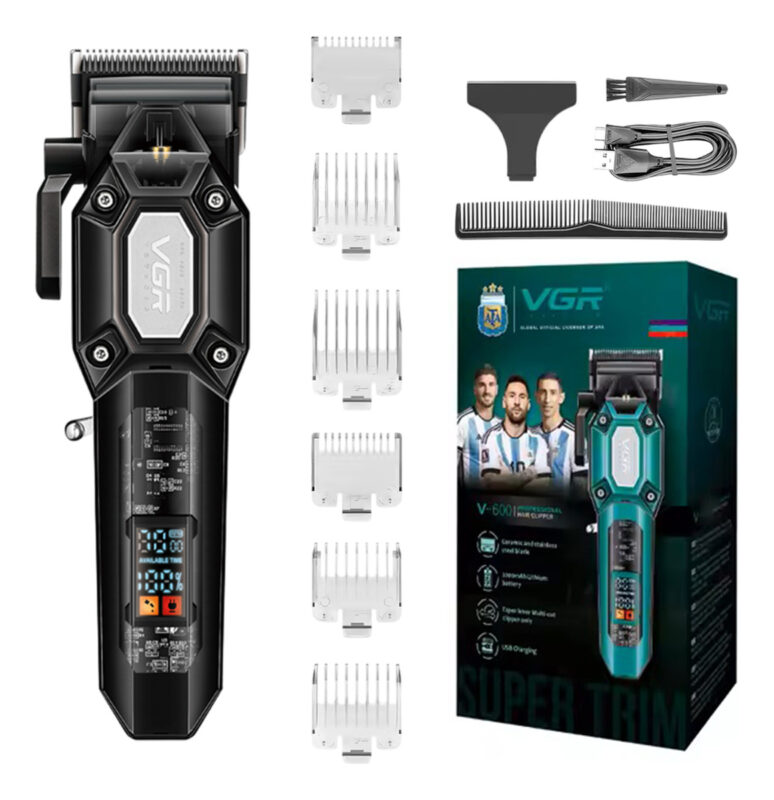 Máquina De Cortar Pelo Profesional Vgr V-600 7000rpm C/peine – VGR Argentina