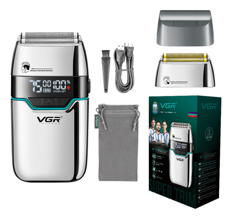 Afeitadora Eléctrica Hombre Vgr V-350 Ideal Cabeza 7500 Rpm – VGR Argentina