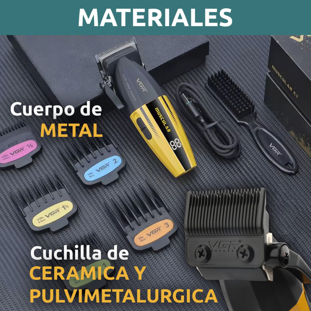 Máquina Cortadora Profesional Vgr V-285 9000 Rpm Inalámbrica – VGR Argentina