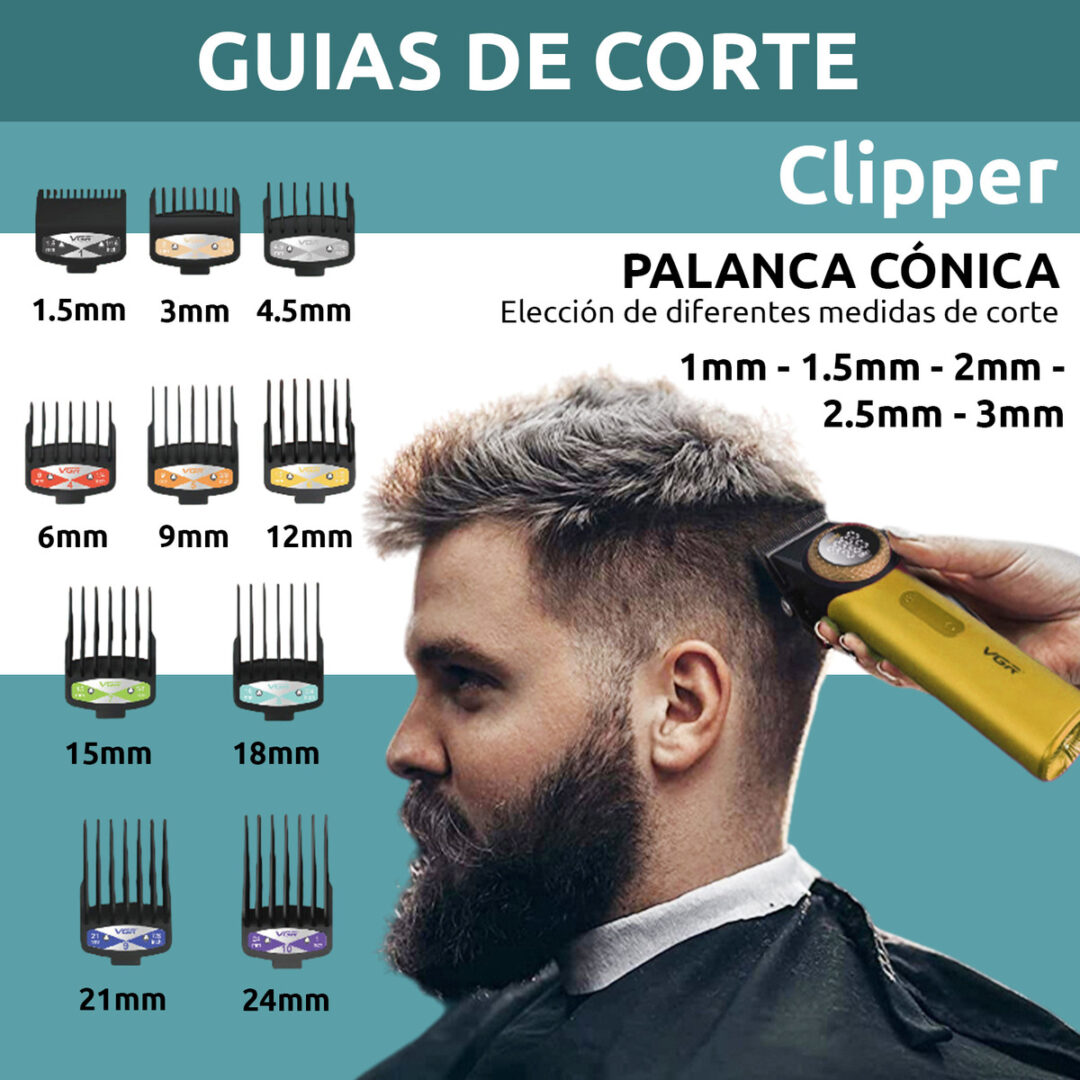 Combo Vgr Profesional Clipper V-001 Motor Bldc Trimmer V-977 – VGR ...