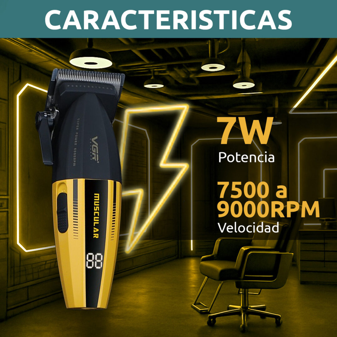 Máquina Cortadora Profesional Vgr V-285 9000 Rpm Inalámbrica – VGR Argentina