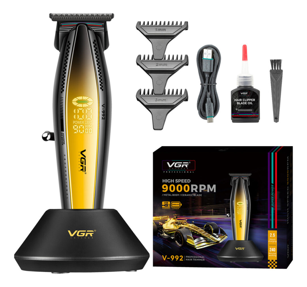 Máquina Patillera Pro Vgr V-992 Metal 9000rpm Motor Dc Turbo – VGR Argentina