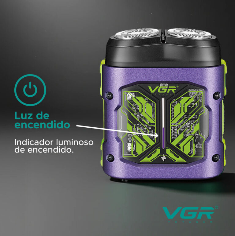 Afeitadora Eléctrica Para Hombre Cabezal Magnético Vgr V-344 – VGR ...